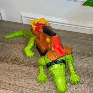 Mattel | Toys | Fisher Price Imaginext Walking Croc Giant Crocodile ...